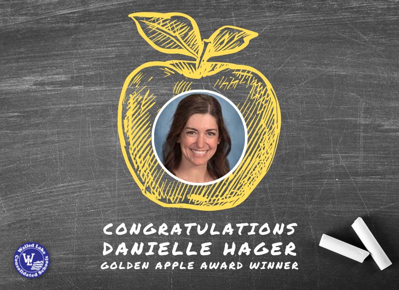 Danielle Hager receives Golden Apple Award | Post Page