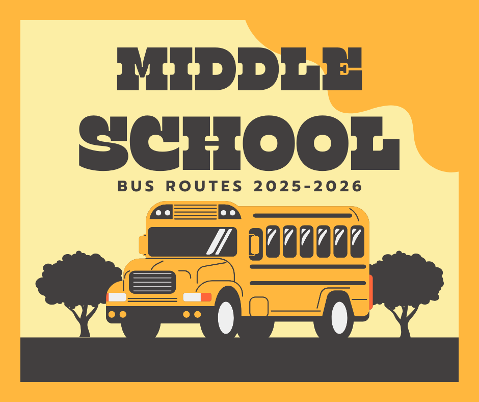 Updated Middle School Bus Routes 2025-2026 | McGlynn MS News Post