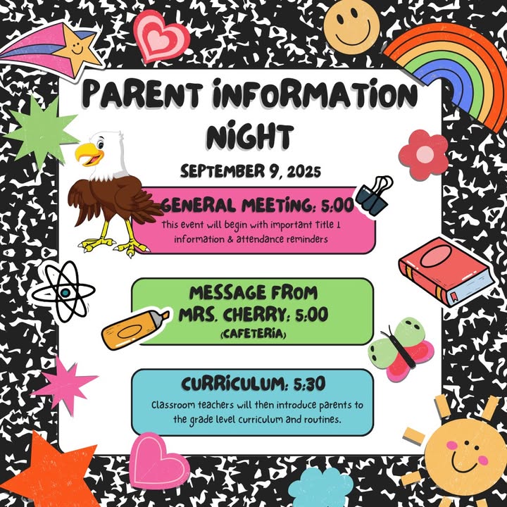 Join Us for Parent Information Night | Post Details Page - Riverchase ...