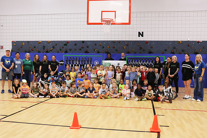 Kellison Launches 'All Kids Bike' Program with Surprise for Students ...