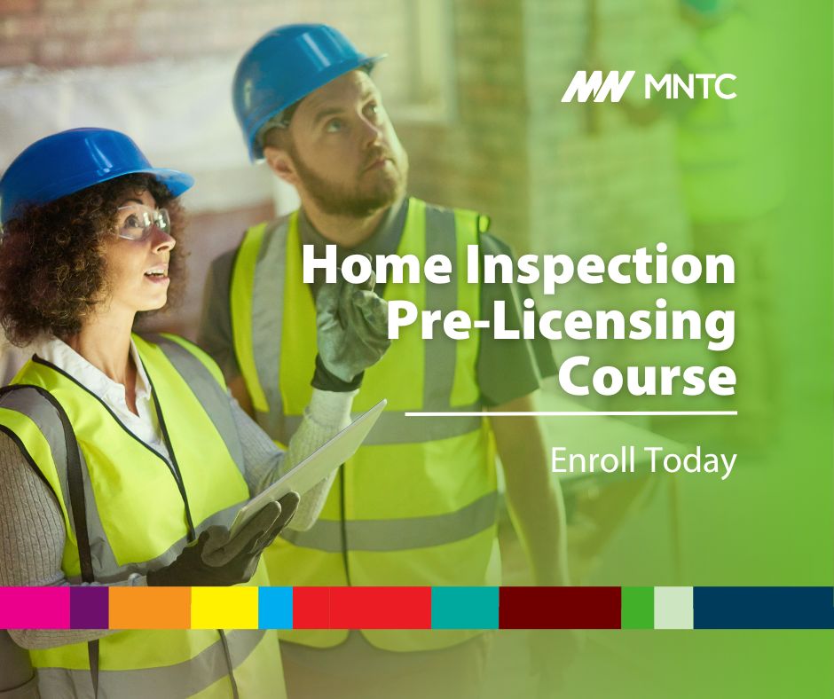 Home Inspection Pre-licensing Course | MNTC short term class information.