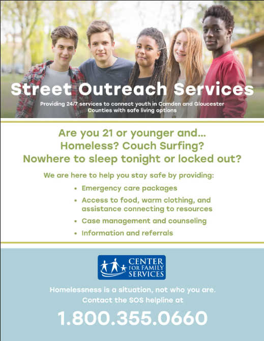 Street Outreach Services (SOS) for Homeless Youth | Post Details