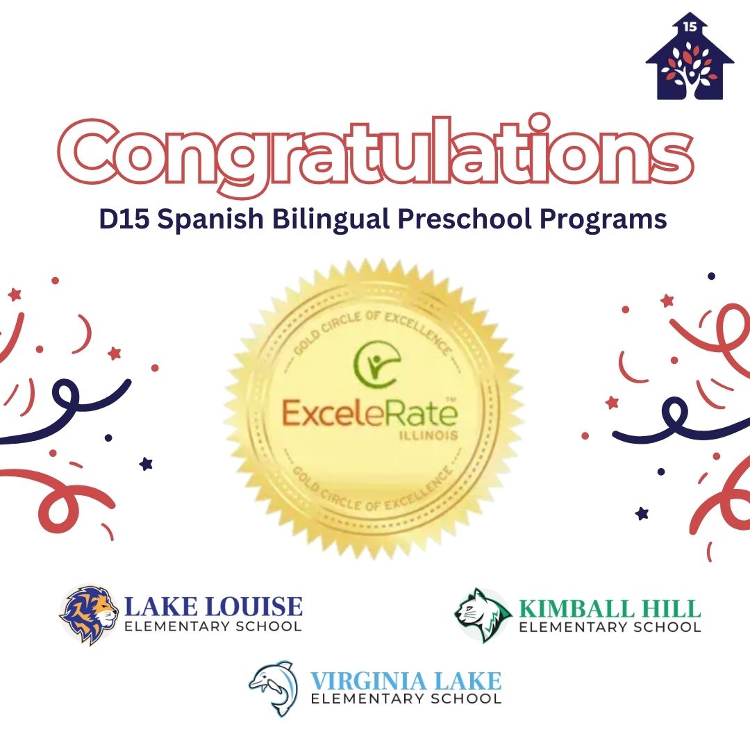 D15 Bilingual Spanish Preschool Programs earn Gold Circle of Quality ...