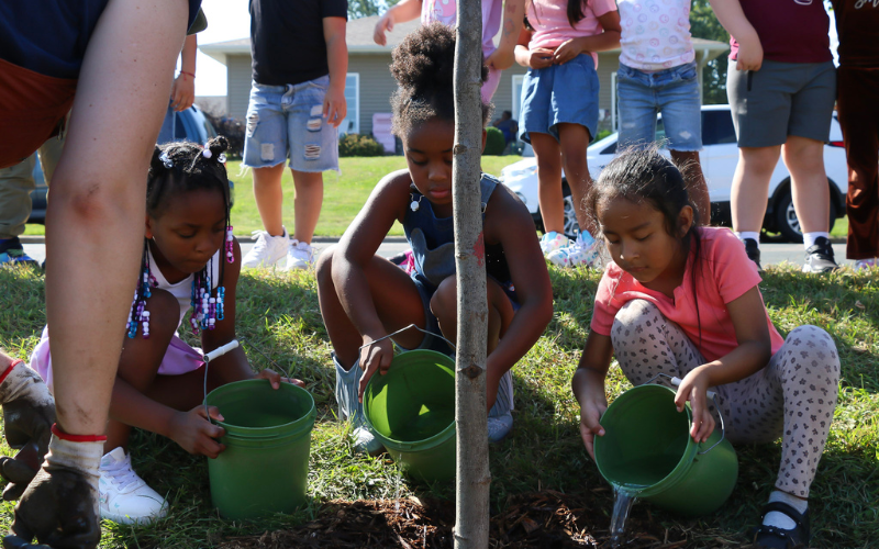 Kaposia Students Plant Trees with Tree Trust | Default Posts Page