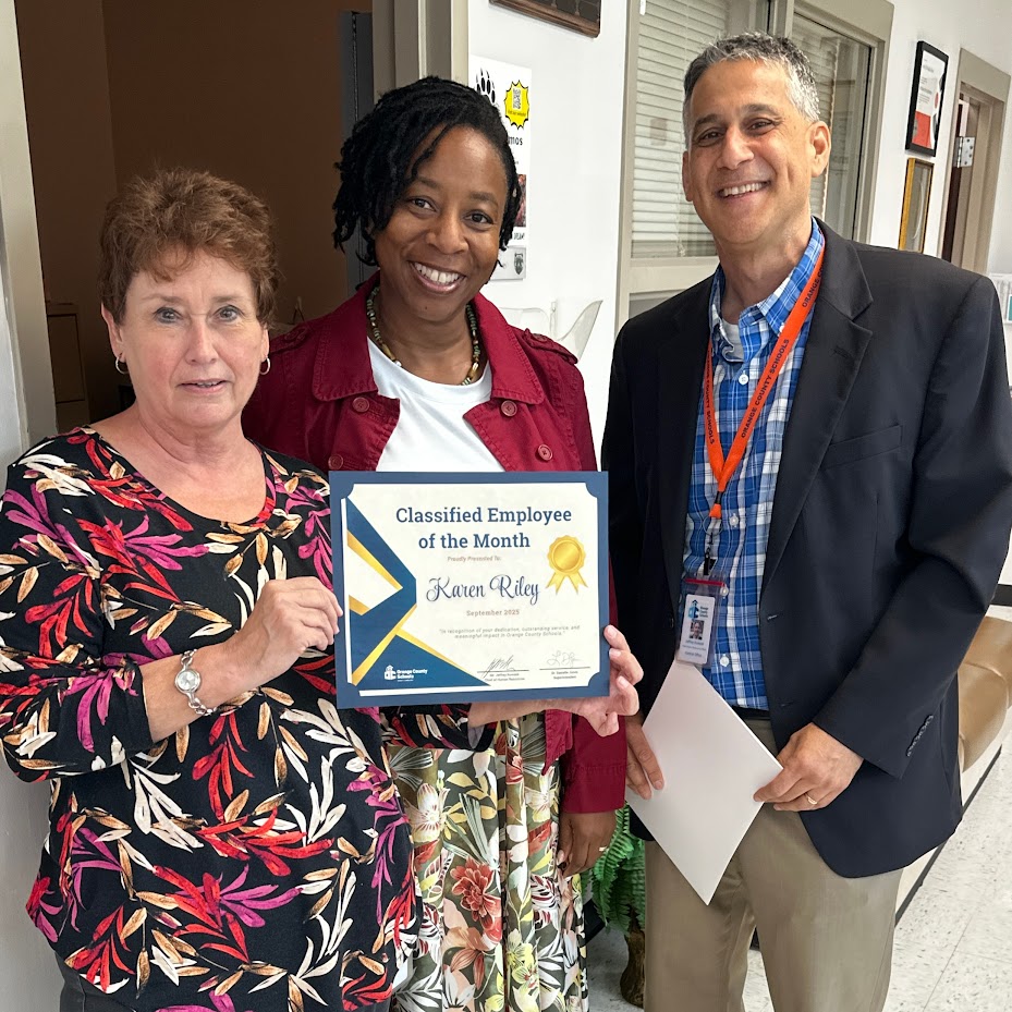 Mrs. Karen Riley Named September 2025 OCS Classified Employee of the ...