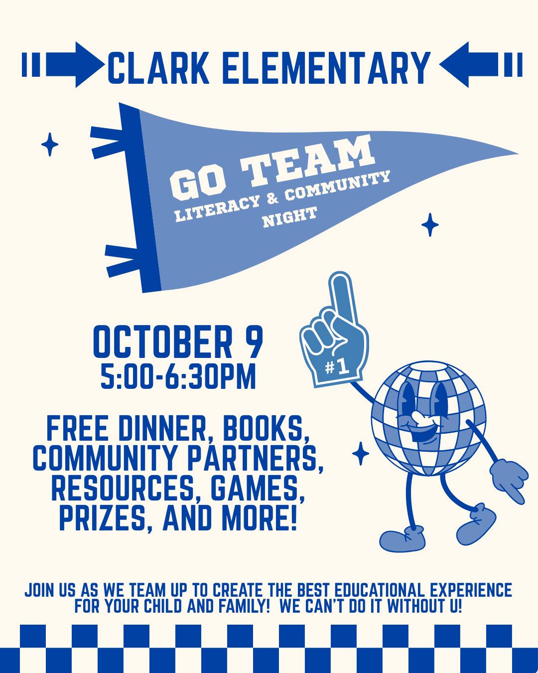 Go Team Literacy & Community Night Set Oct. 9 At Roy Clark Elementary ...