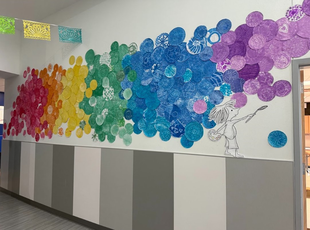Collaborative Art Project: Dot Day | Post Details Page - Riverchase ...