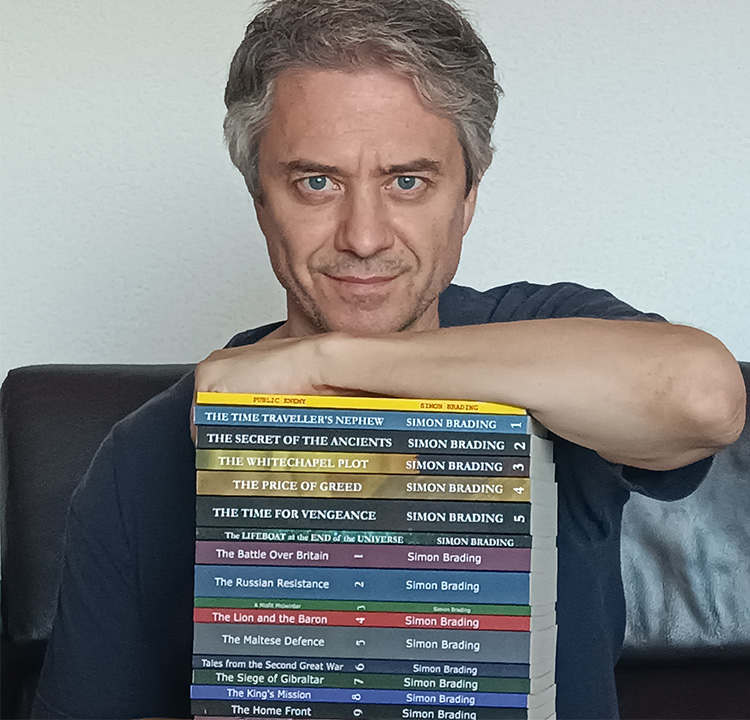 Simon Brading OA publishes twenty second novel | Old Alleynians News post