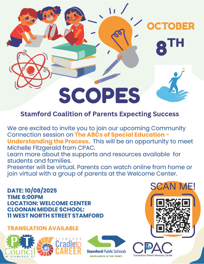 SCOPES Meeting is Wednesday, October 8, 2025 | details