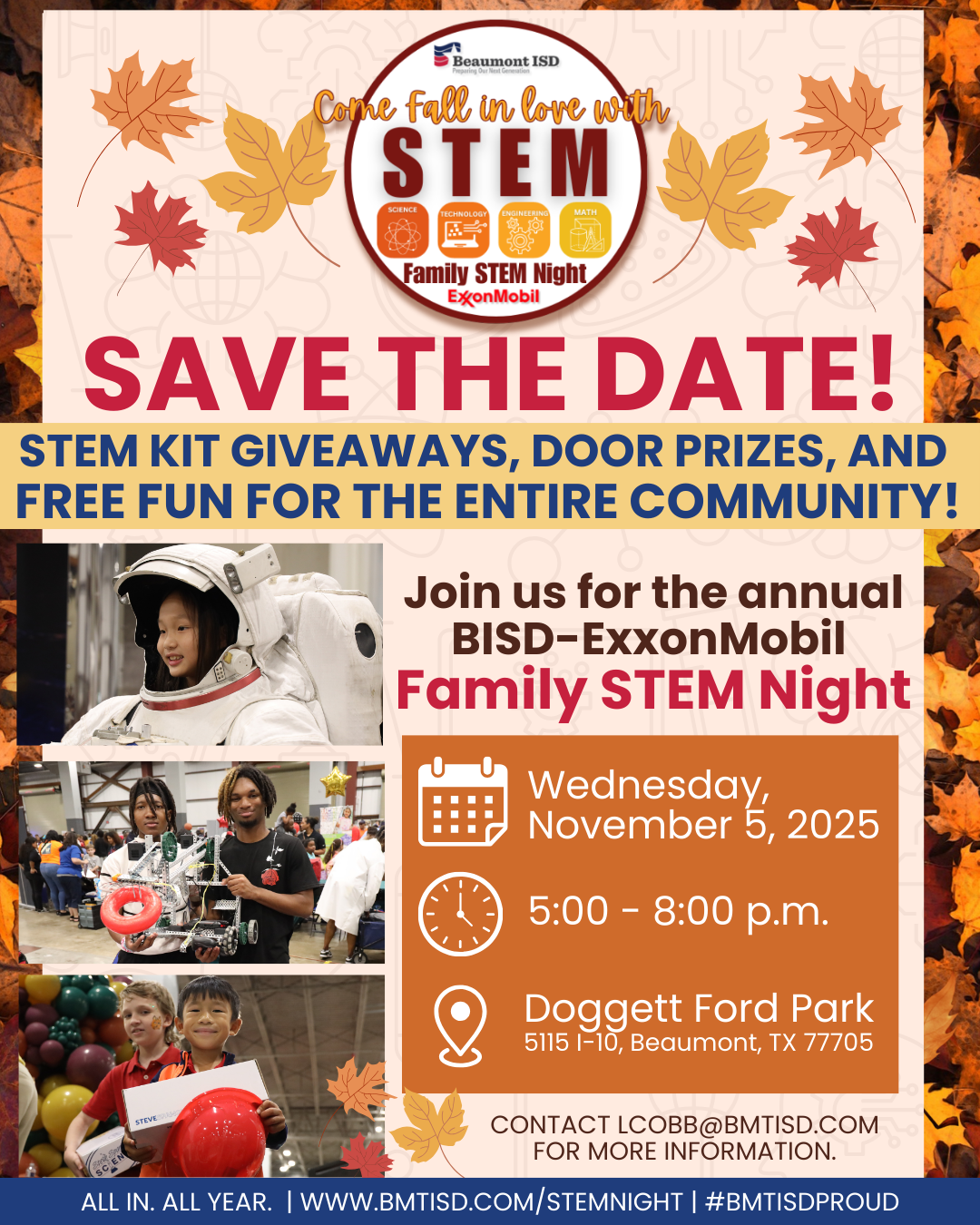 BISD-ExxonMobil STEM Night - Beaumont Independent School District