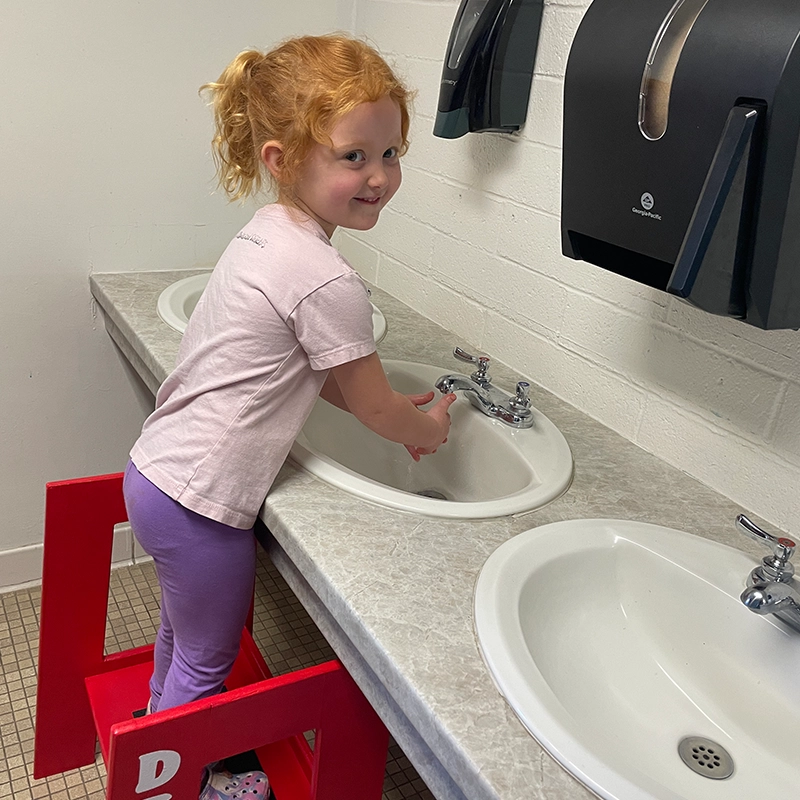 TMS Girl Scouts Create & Donate Step Stools to DeGrazia Preschool ...