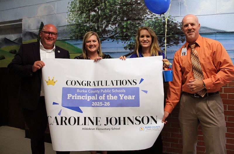 Hildebran’s Johnson named BCPS Principal of the Year | Post Details