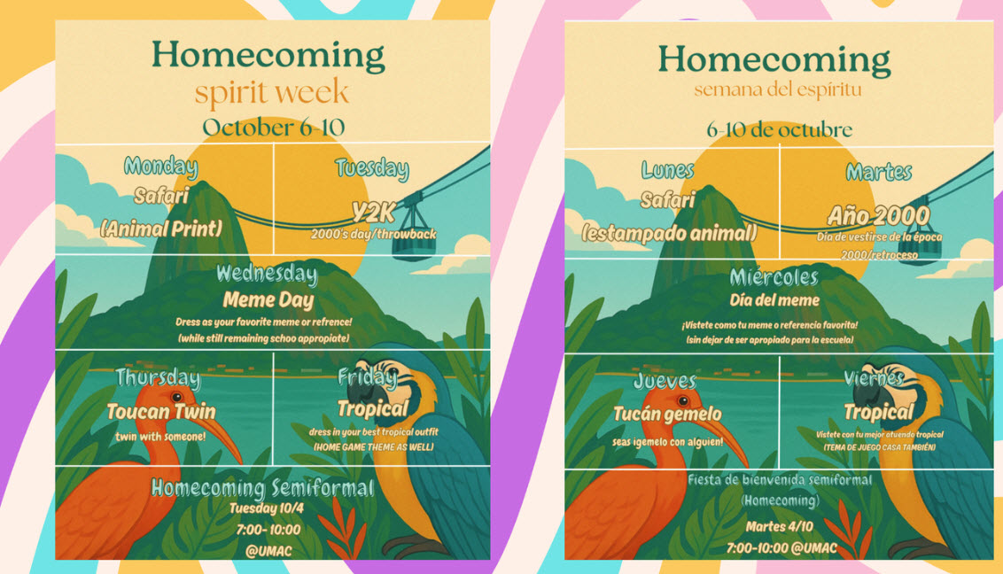 Spirit Week At Union 7th Grade Center | Campus Life Details