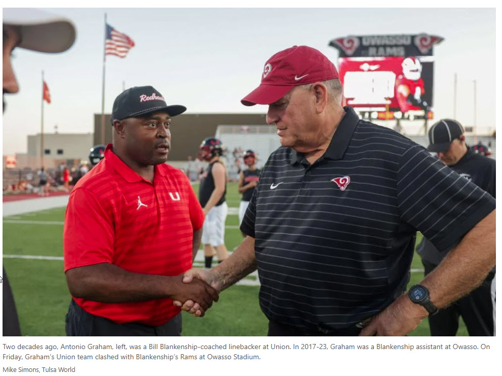 Owasso 49-15 Over Union Redhawks Football Team | Athletics News Details