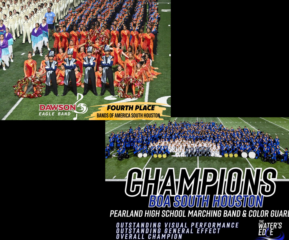 Pearland ISD Marching Bands Achieve Historic Success at Bands of ...