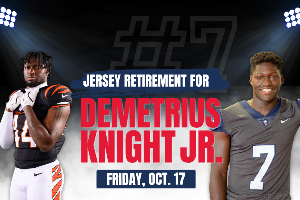 Strong Rock to Honor NFL’s Demetrius Knight Jr. With Jersey Retirement ...