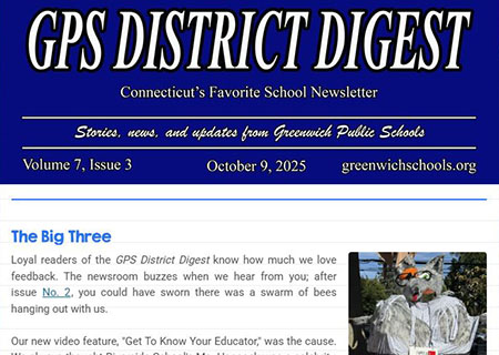 Volume 7 Issue 3 of GPS District Digest Released | Posts News Details - Greenwich Public Schools