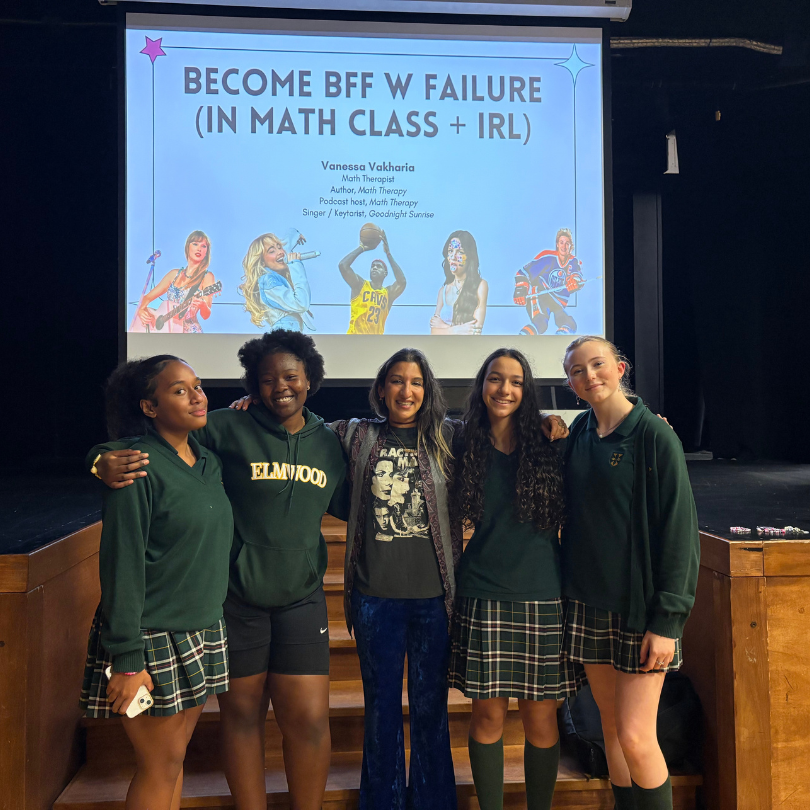 EXPERTS@ELMWOOD - VANESSA VAKHARIA, "THE MATH GURU" | News Article