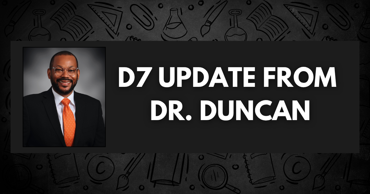 D7 Update From Dr. Duncan | Default Board Post Page