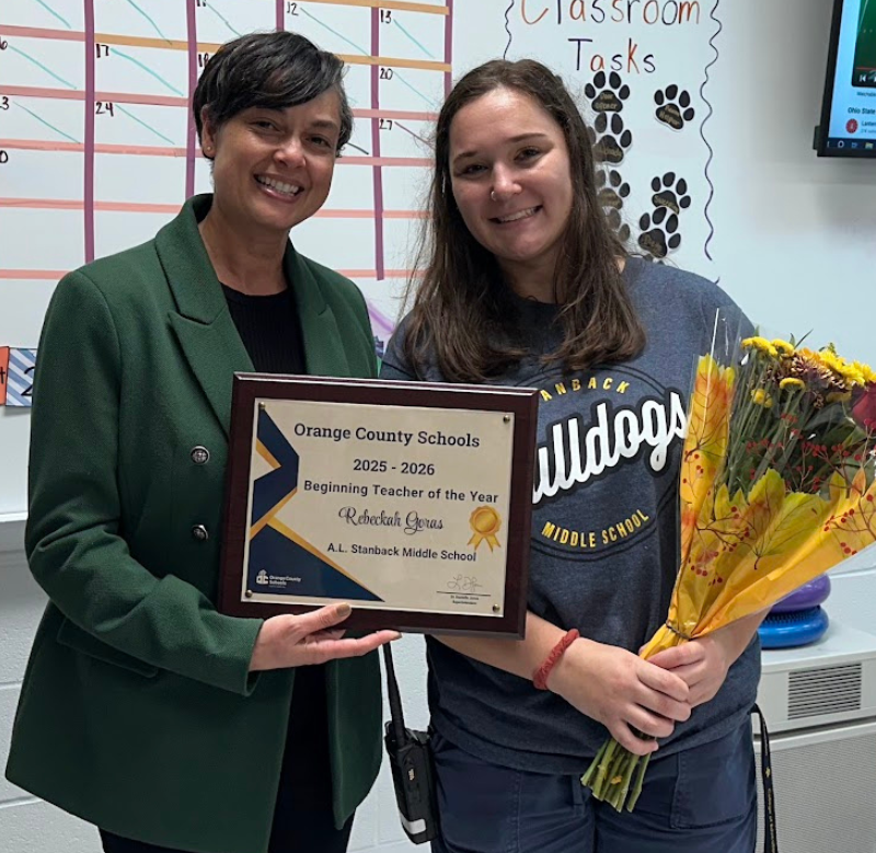 "Superheroine with a Caring Heart”: Teacher Rebeckah Goras Named OCS ...