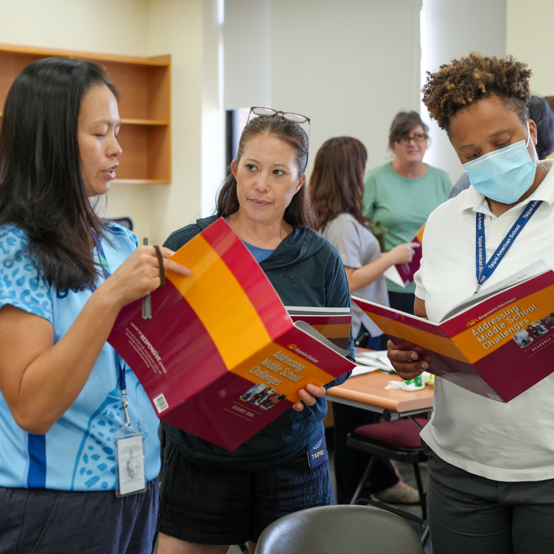 Responsive Classroom Training Shapes Middle School Teaching at TAS ...
