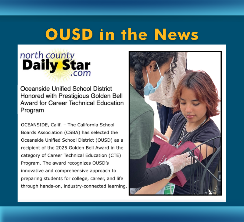 OUSD Earns Prestigious Golden Bell Award for Career Technical Education ...
