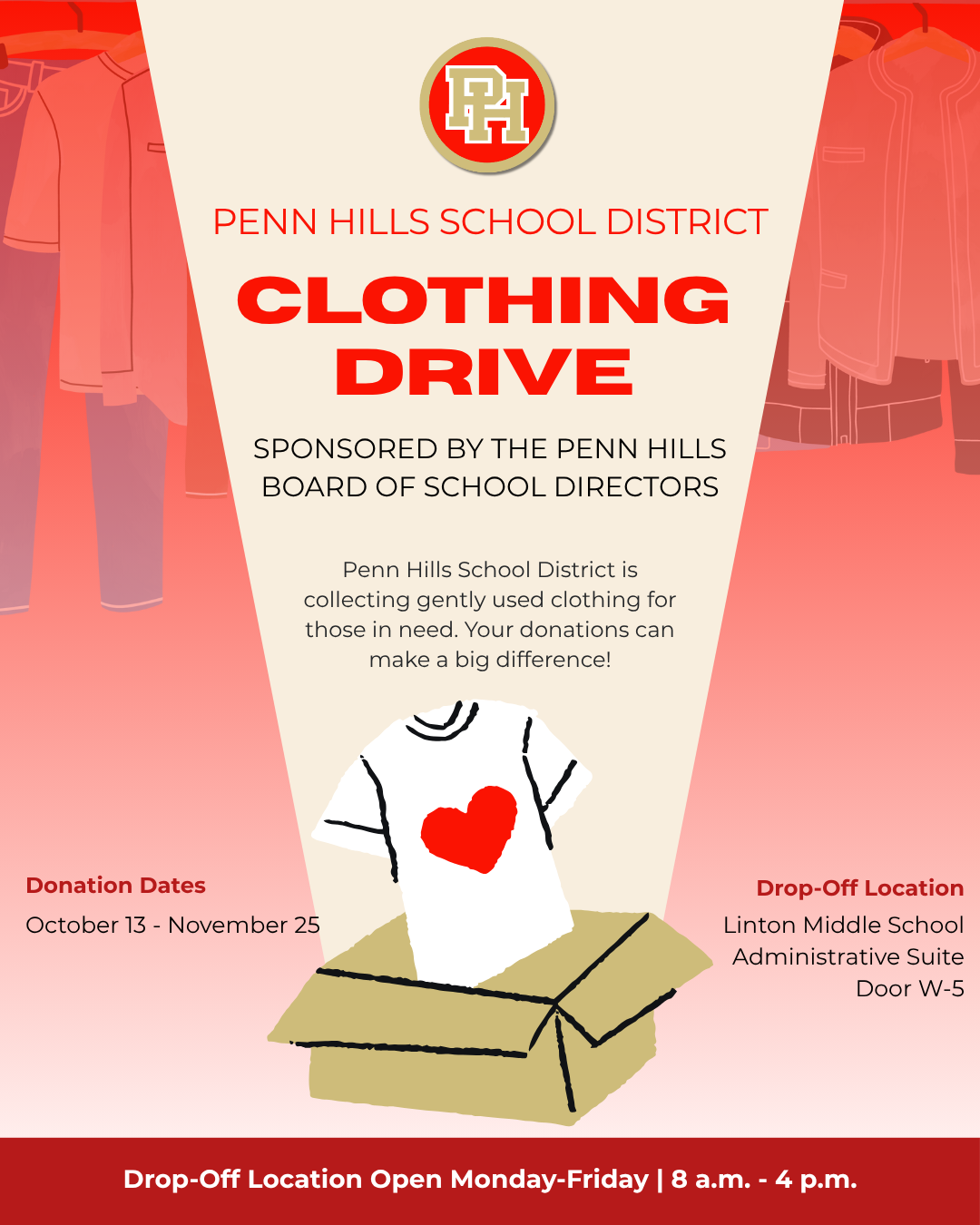 Penn Hills School District Launches Clothing Drive to Support Local ...