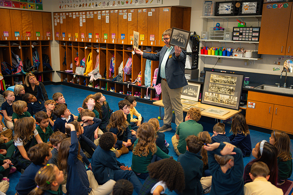 First Grade Learns History of USM | USM News