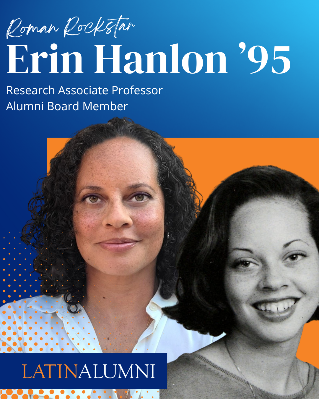 Roman Rockstar: Dr. Erin Hanlon '95 | LU Article - Latin School of Chicago