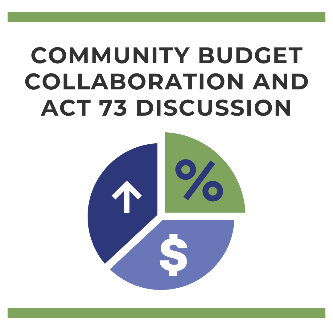 Community Budget Collaboration & Act 73 Presentation | Details