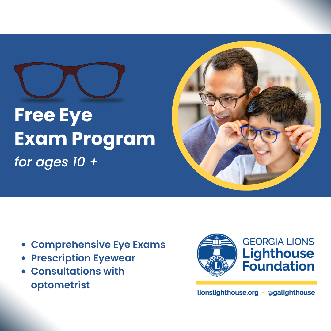 Free Tele-optometry Eye Exams by the Georgia Lions Lighthouse ...