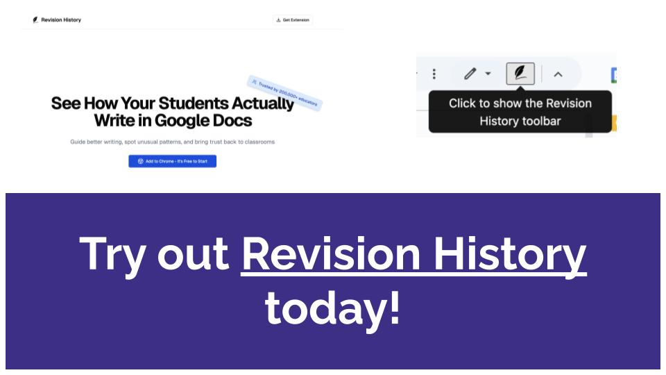 Revision History Pro available for all staff | default post tech support