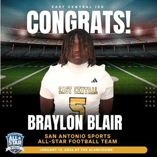 ECHS Senior Braylon Blair Named to San Antonio Sports All-Star Football ...