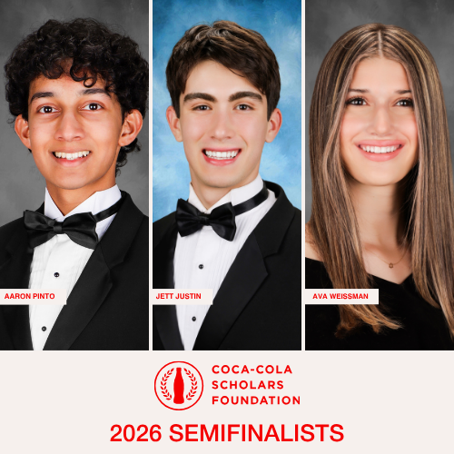 Three Students Named Coca-Cola Scholars Semifinalists | Blog Highlights