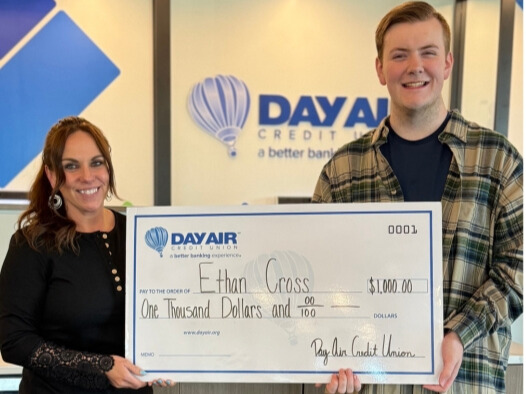 MVCTC Senior Ethan Cross Earns $1,000 Scholarship from Day Air Credit ...