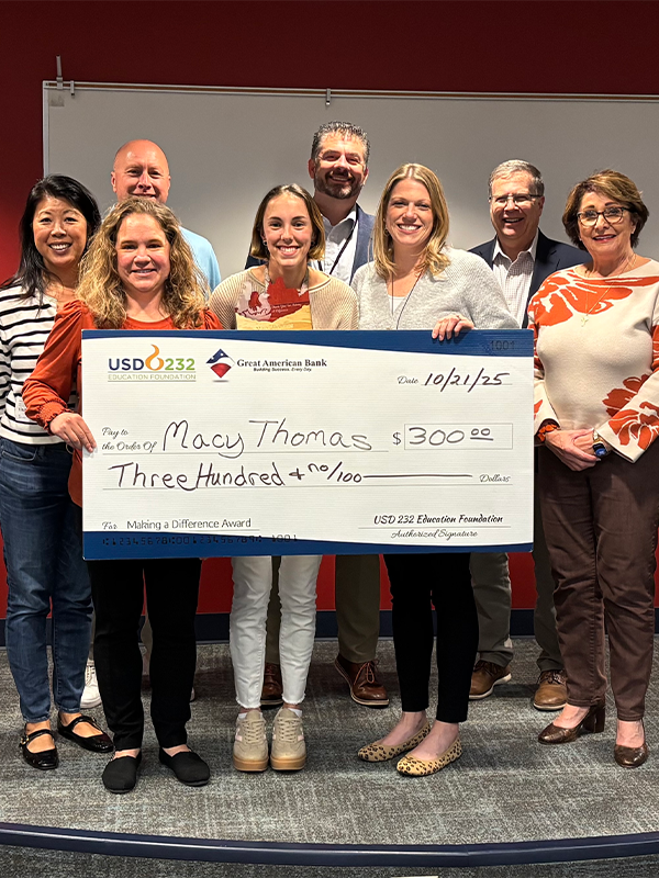 Macy Thomas Recognized with Making a Difference Award | Post Details
