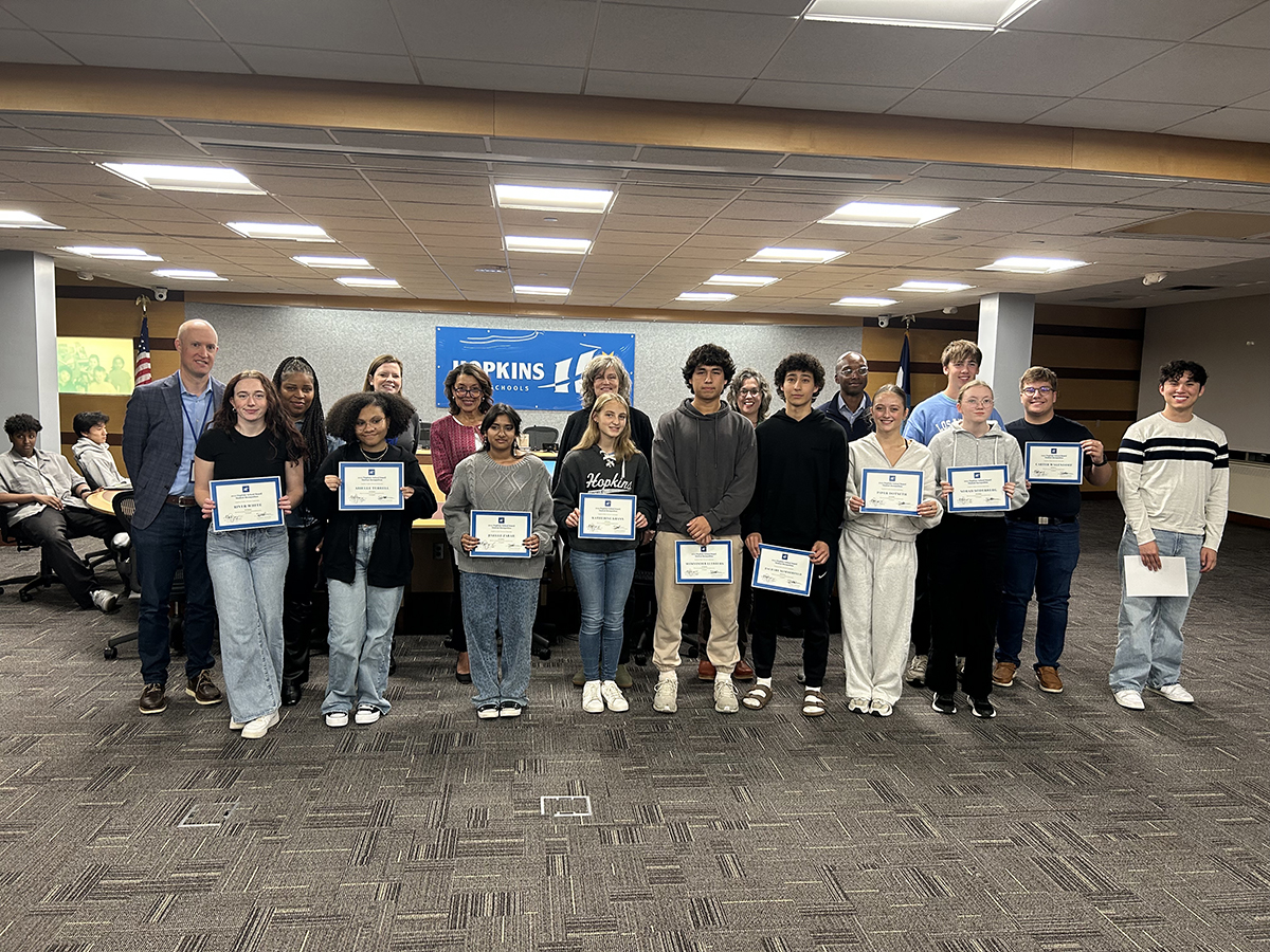 Hopkins High School celebrates record-breaking year for Advanced ...