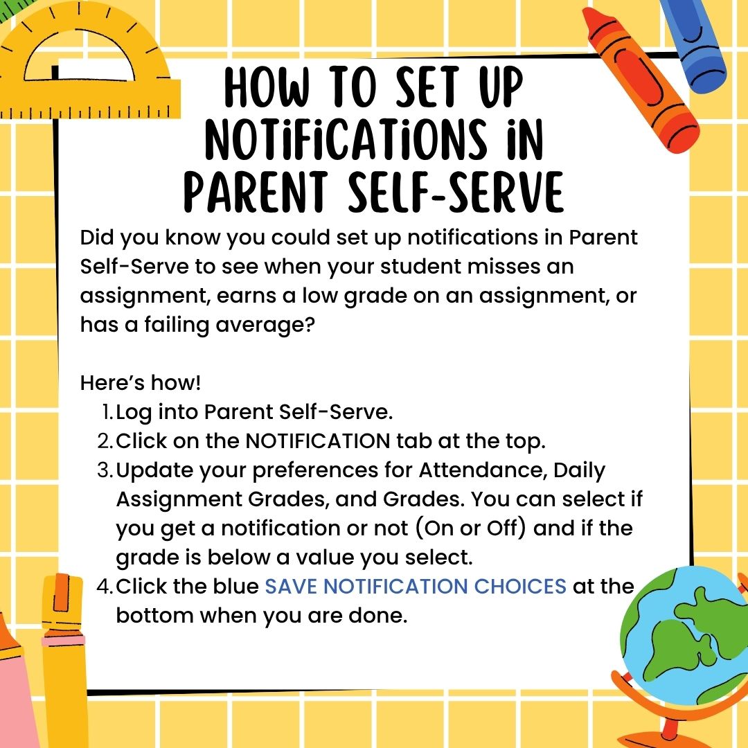 How to Set Up Notifications in Parent Self-Serve | Post Details Page ...