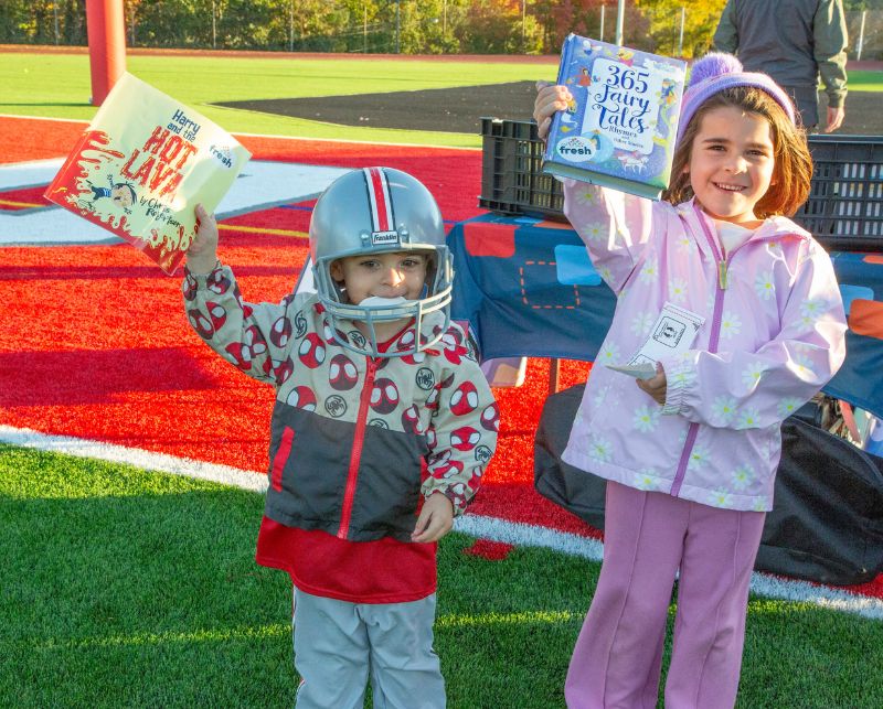 Literacy Under the Lights: Falcons Inspire Young Readers | Read More