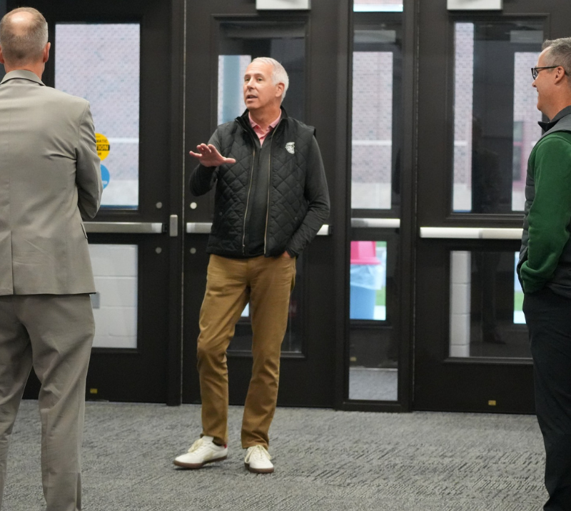 Area Superintendents Visit Spring Lake’s New Laker Athletic Center ...
