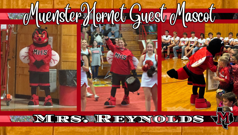 Guest Mascot - Mrs. Reynolds | Post Details