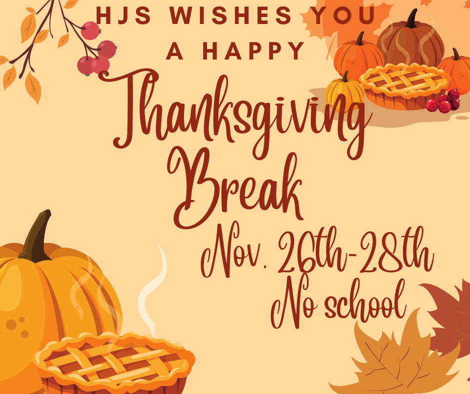 Thanksgiving Break | School News Detail Page