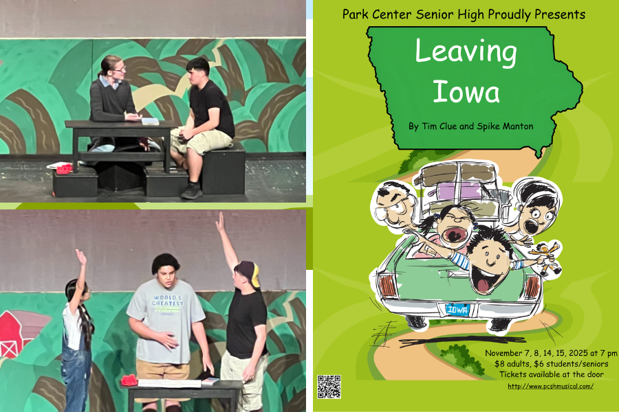 Park Center Senior High School presents fall play, Leaving Iowa ...