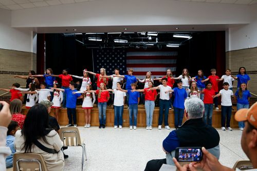United in Gratitude: Katy Junior High Commemorates Local Veterans with ...