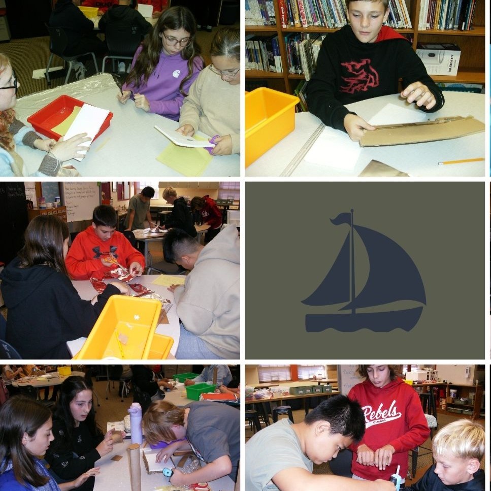 7th Graders Channel Abby Sunderland in Makerspace Boat Challenge ...