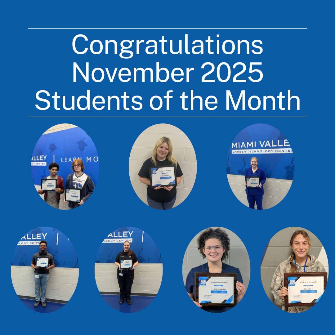 MVCTC Announces November Students of the Month | High School News Article
