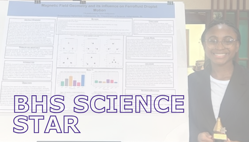 BHS STUDENT SHINES AT 'SCIENCE FAIR' | News Details