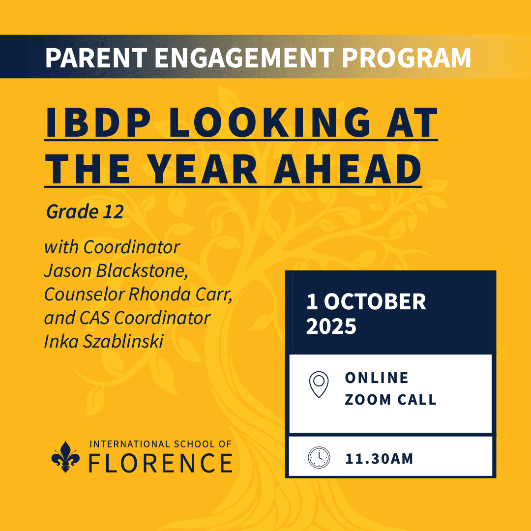 Parent Engagement Program: IBDP "Looking at the Year Ahead" Grade 12 ...
