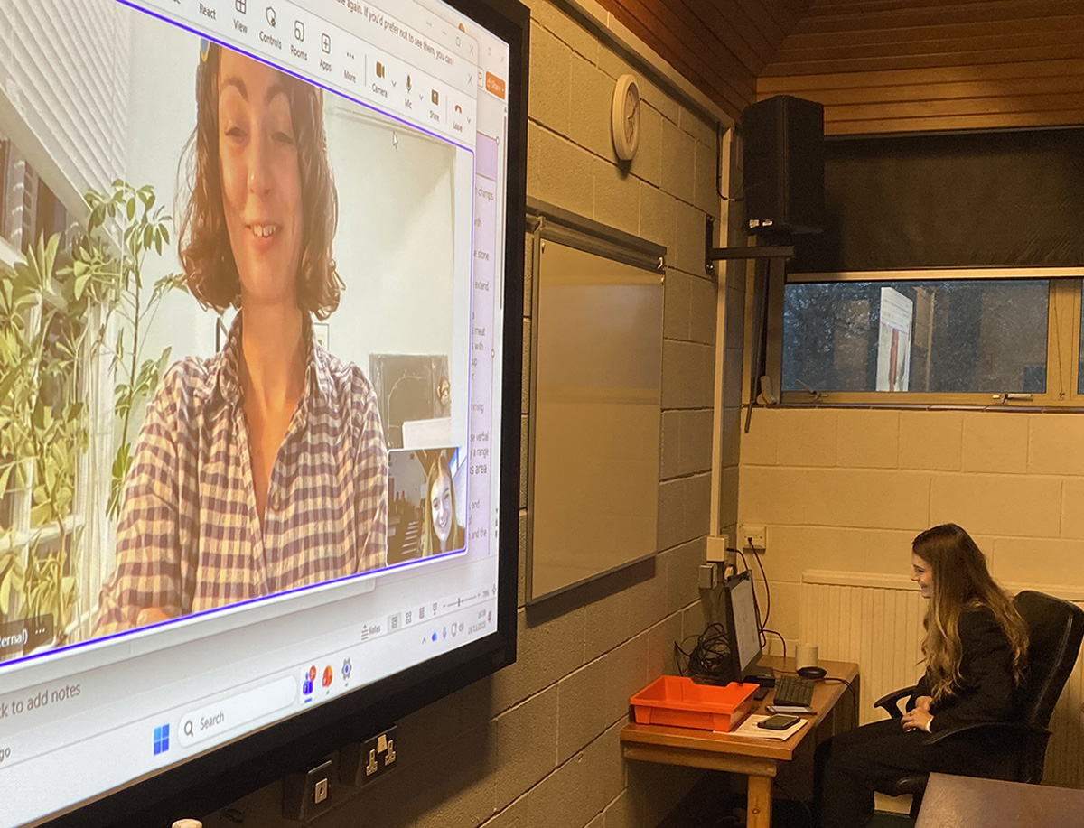 Sixth Former Interviews World's Leading Expert on Chimpanzee ...