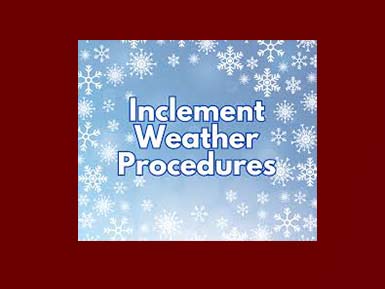 Winter Weather Procedures | News - Story